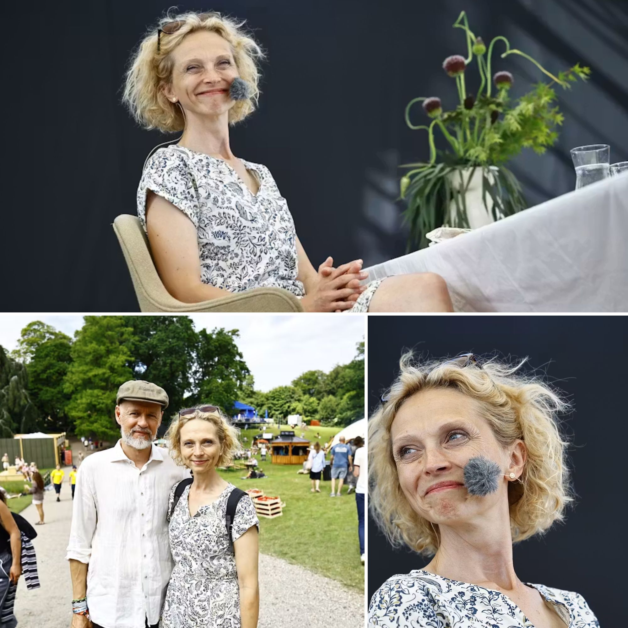 DR-korrespondent Matilde Kimer ramt på følelserne midt i festival – News